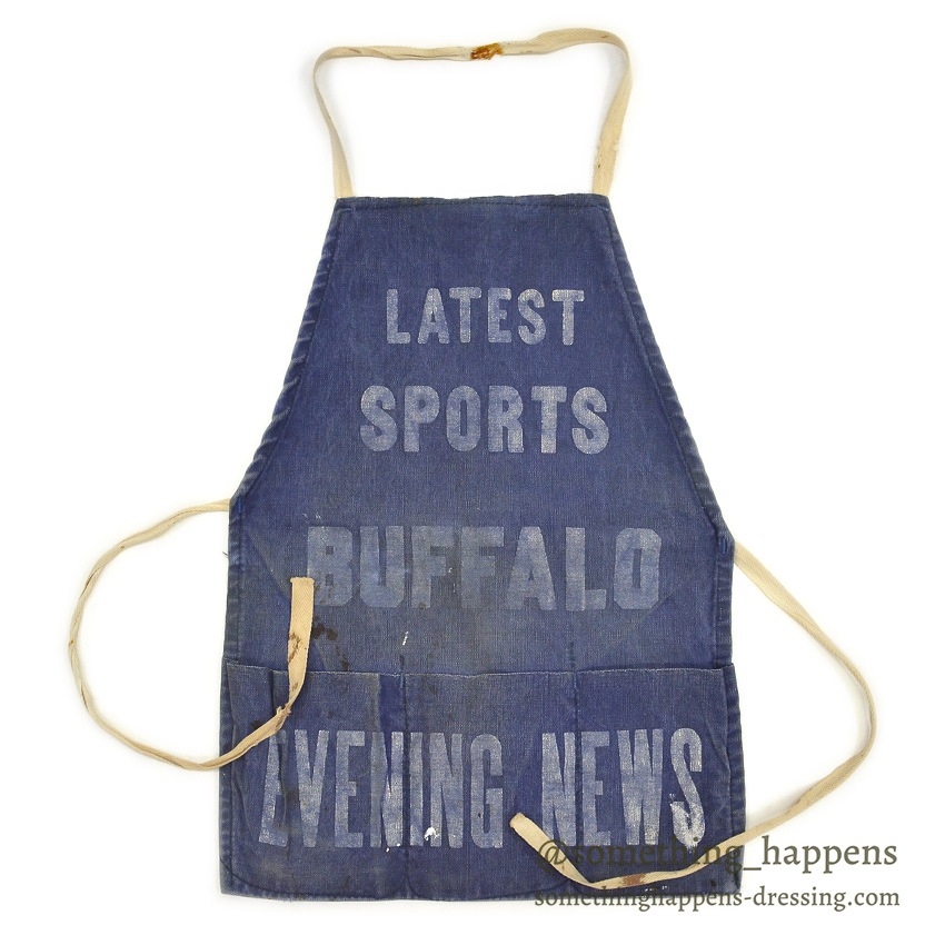 1950's～ BUFFALO EVENING NEWS CANVAS APRON ... | 確認用 ACCESSORIES SOLD ...