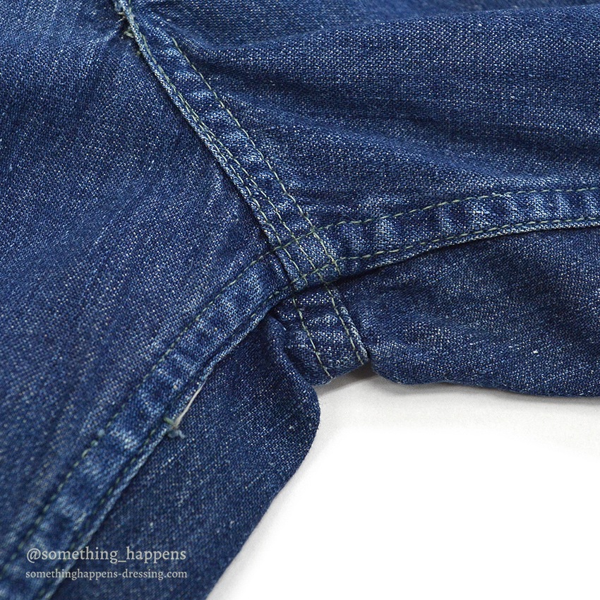 1940's WW2 DENIM TROUSERS ... W34 | 確認用 BOTTOMS SOLD | | SomethingHappens