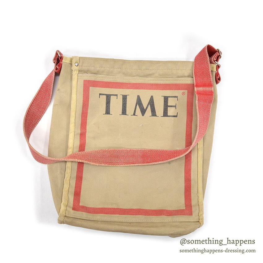 1980's~ TIME MAGAZINE CANVAS BAG ... | 確認用 ACCESSORIES SOLD ...