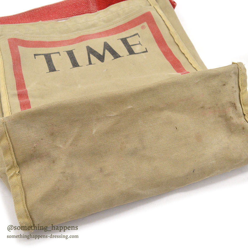1980's~ TIME MAGAZINE CANVAS BAG ... | 確認用 ACCESSORIES SOLD ...