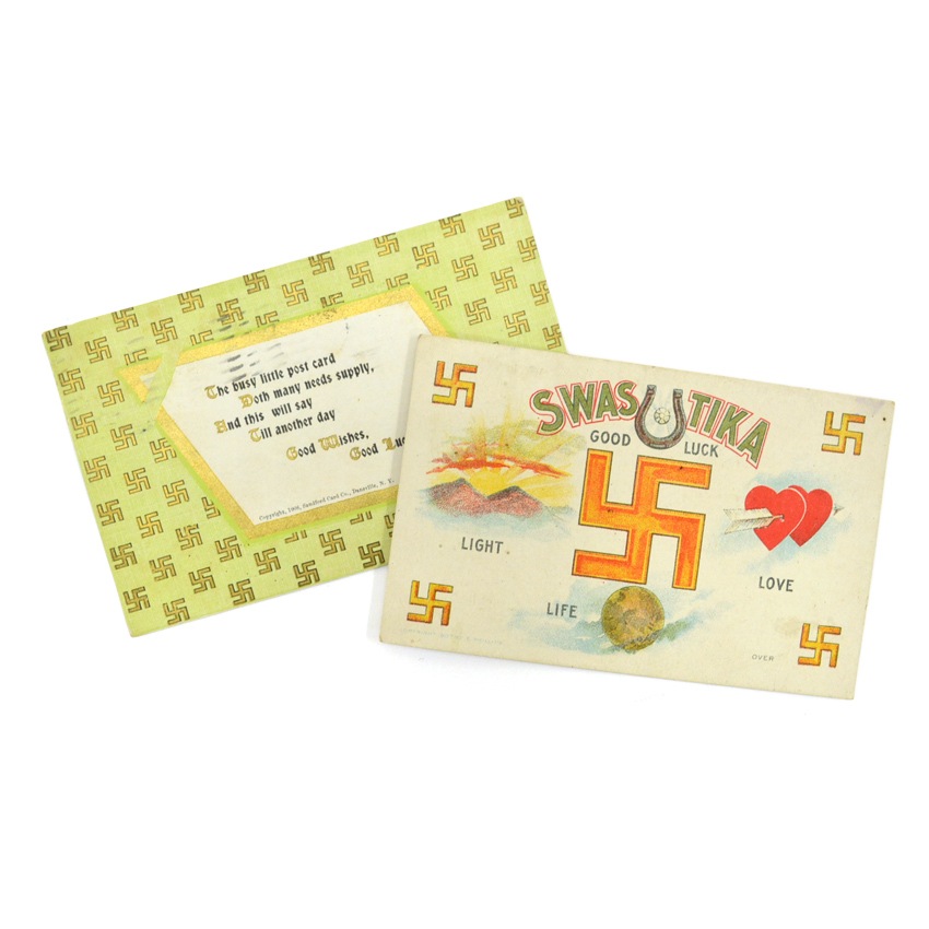 SWASTIKA OLD POST CARD 2枚セット ... | Home Decor,SOLD | | SomethingHappens