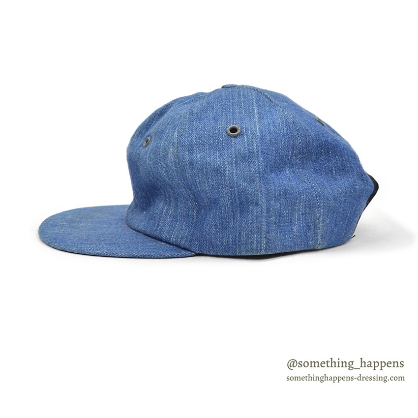1970's~ OLD BLUE DENIM CAP ... FITS ALL | 確認用 ACCESSORIES SOLD ...