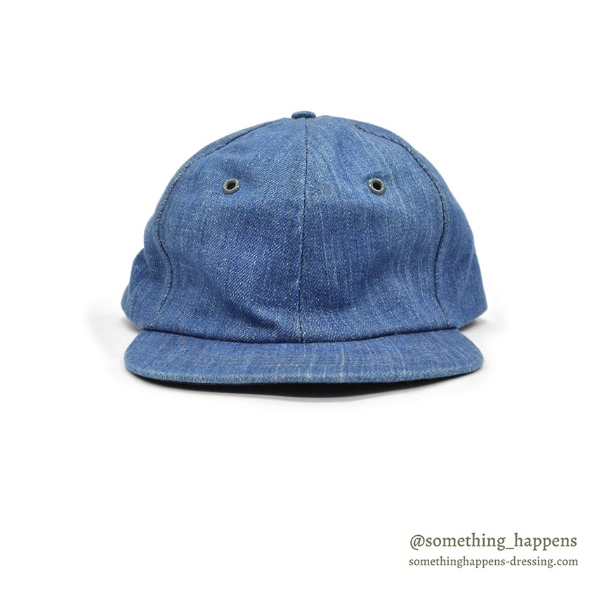 1970's~ OLD BLUE DENIM CAP ... FITS ALL | 確認用 ACCESSORIES SOLD ...