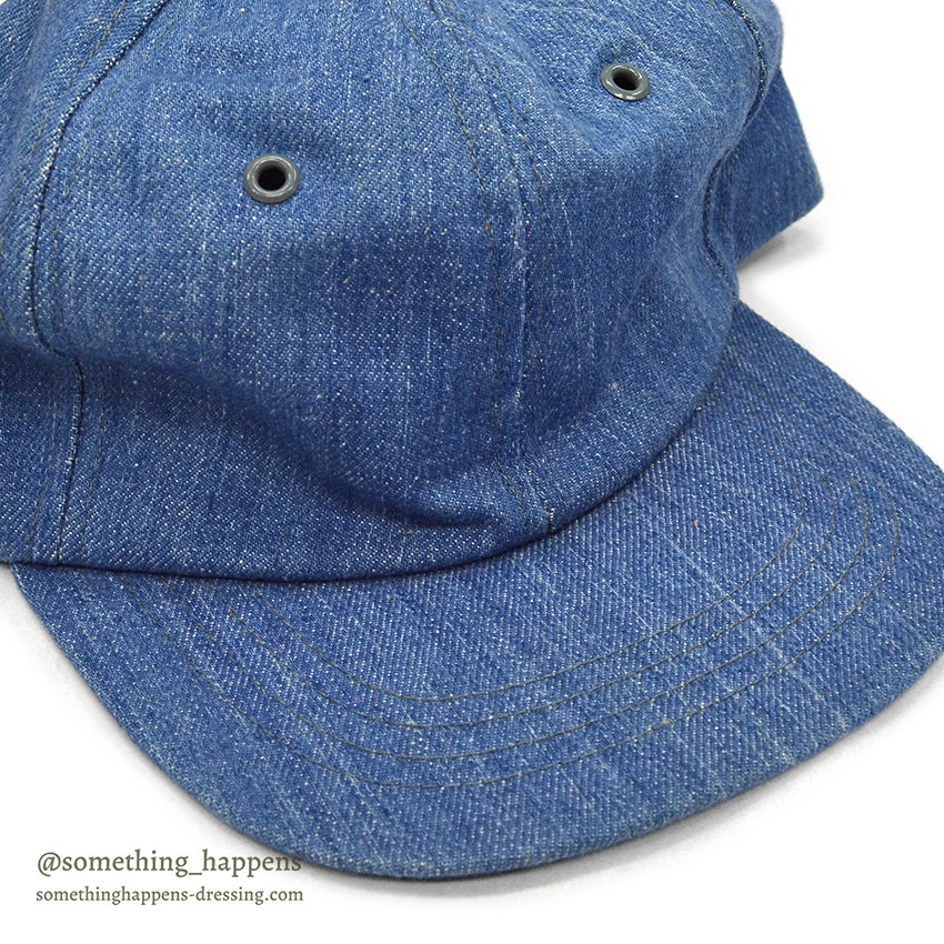 1970's~ OLD BLUE DENIM CAP ... FITS ALL | 確認用 ACCESSORIES SOLD ...