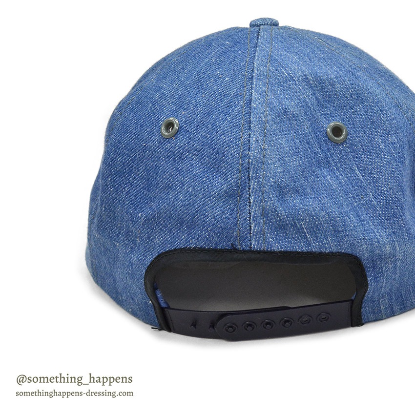 1970's~ OLD BLUE DENIM CAP ... FITS ALL | 確認用 ACCESSORIES SOLD ...