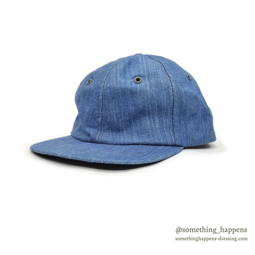 1970's~ OLD BLUE DENIM CAP ... FITS ALL | 確認用 ACCESSORIES SOLD ...