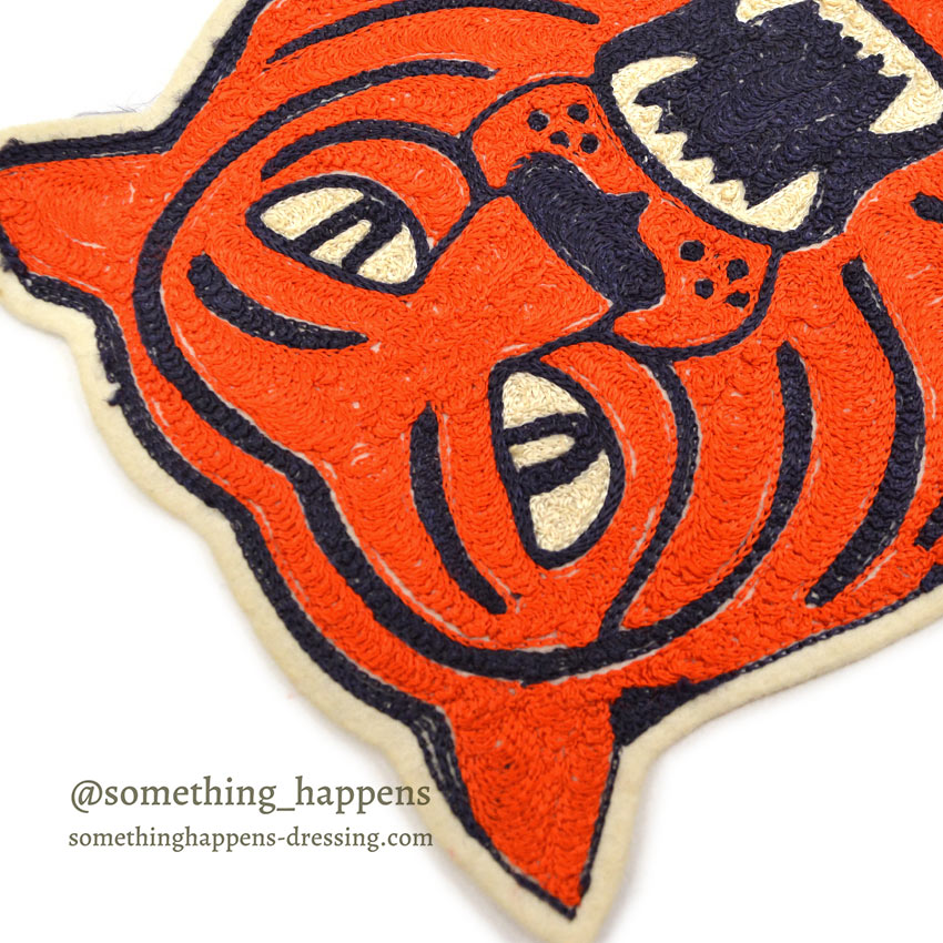 OLD TIGER CHAIN STITCH EMBROIDERY PATCH ... | SOLD | | SomethingHappens