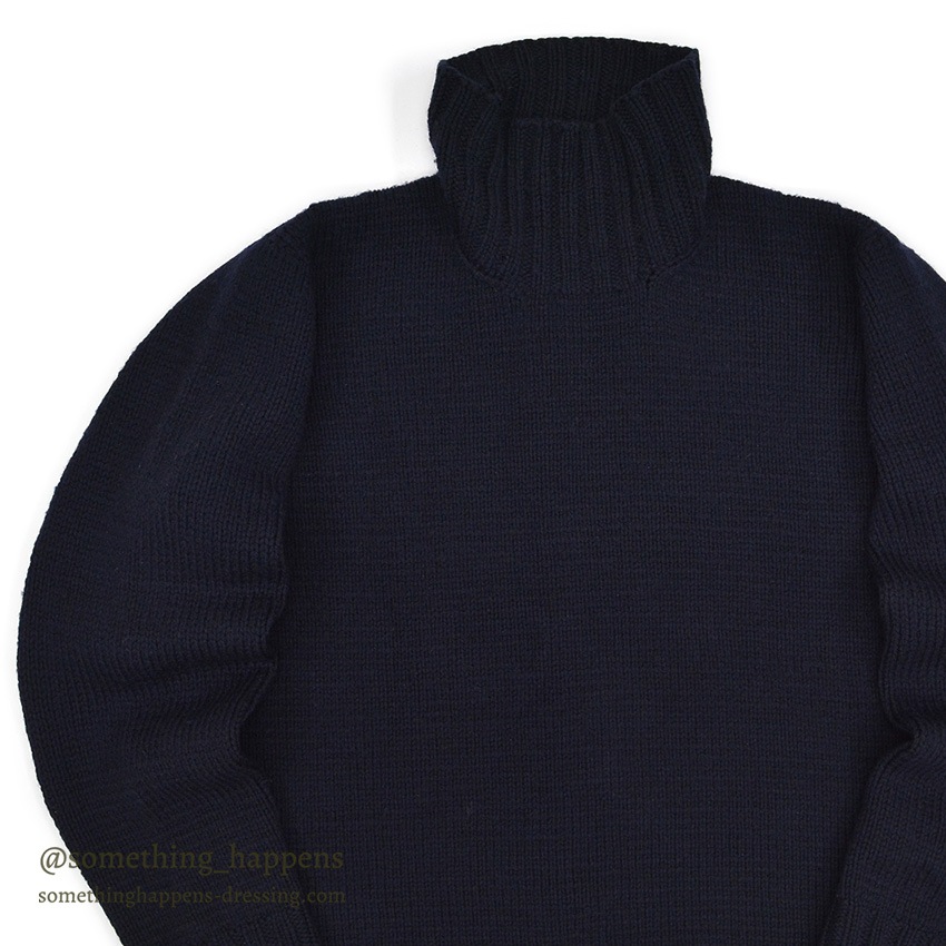 1940's AMERICAN RED CROSS WW2 TURTLE NECK WOOL SWEATER NAVY ... | 確認用 ...