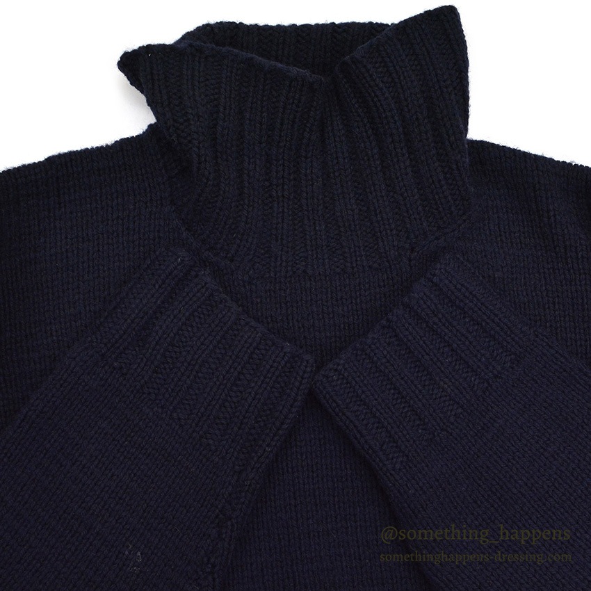 1940's AMERICAN RED CROSS WW2 TURTLE NECK WOOL SWEATER NAVY ... | 確認用 ...