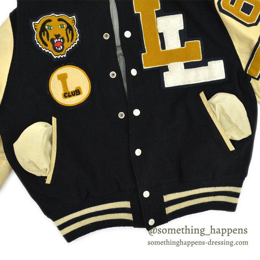 ～1960's GENERAL ATHLETIC PRODUCTS CO. LIONS CLUB LETTERMAN JACKET ...