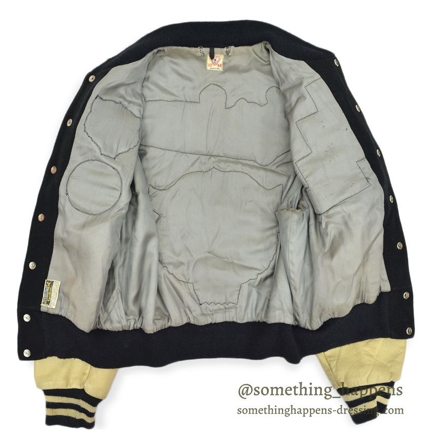 ～1960's GENERAL ATHLETIC PRODUCTS CO. LIONS CLUB LETTERMAN JACKET ...