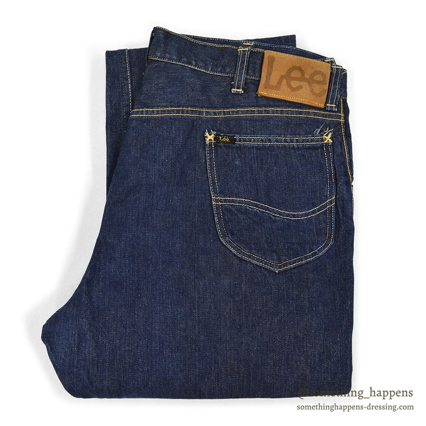 1960's Lee RIDERS 101Z DENIM PANTS DARK / CENTER BLACK TAG ... W36/L35 ...