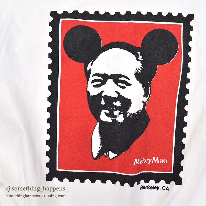 1990's~ HANES MICKEY MAO ART T-SHIRT ... M | 確認用 ART SOLD ...