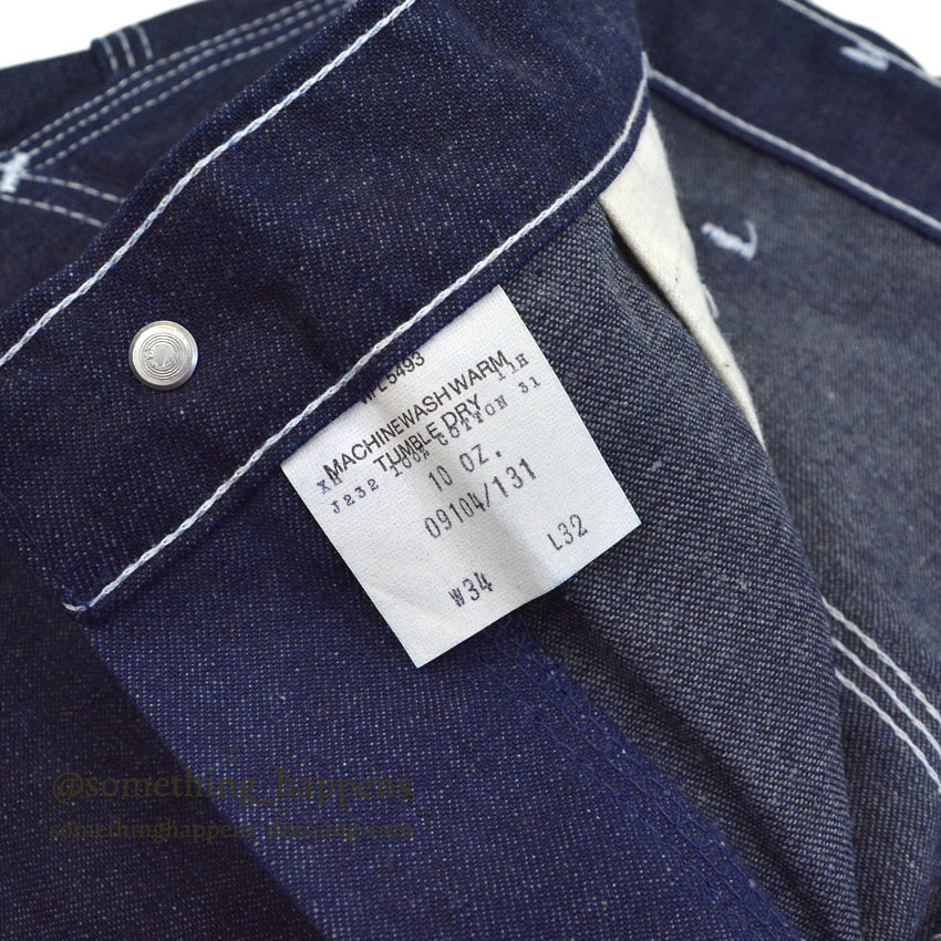 ～1980's DEADSTOCK WASHINGTON DEE CEE DENIM WORK PANTS 2 ... W34/L32 ...