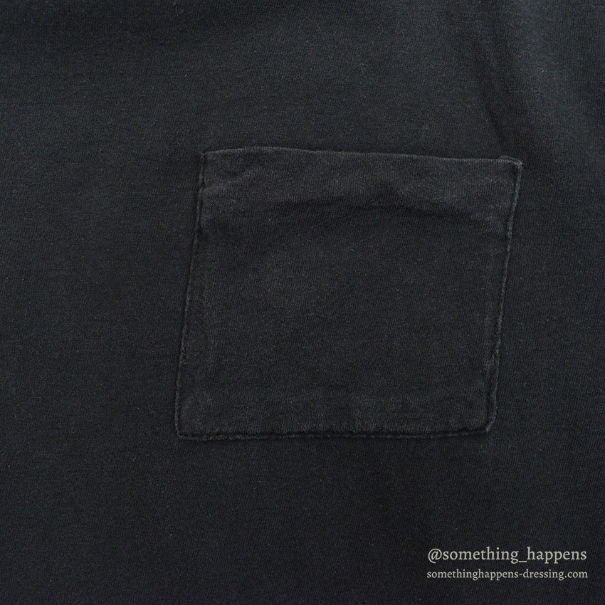 1970's~ BLACK PLAIN POCKET T-SHIRT ... | 確認用 TOPS SOLD | | SomethingHappens