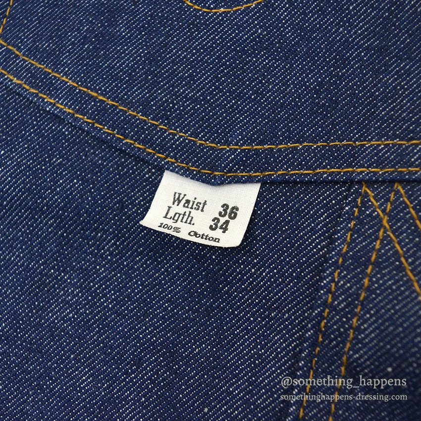 1960's DEADSTOCK KEY WORK CLOTHING DENIM PAINTER PANTS ... W36/L34 | 確認用 BOTTOMS SOLD ...