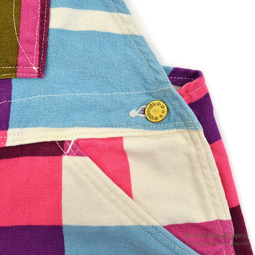 1960's~ SKYR CRAZY COLOR WORK OVERALL ... W38/L28 | 確認用 BOTTOMS SOLD ...