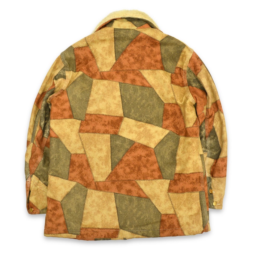 70's Lee Print Patchwork Boa Lining Coverall ... Mint | 確認用 JACKET SOLD ...