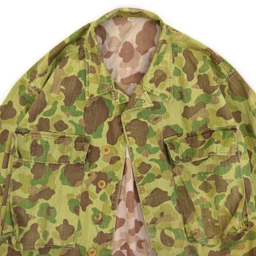 1940's U.S.ARMY WW2 FROGSKIN CAMO JACKET ... 38R | 確認用 JACKET SOLD ...