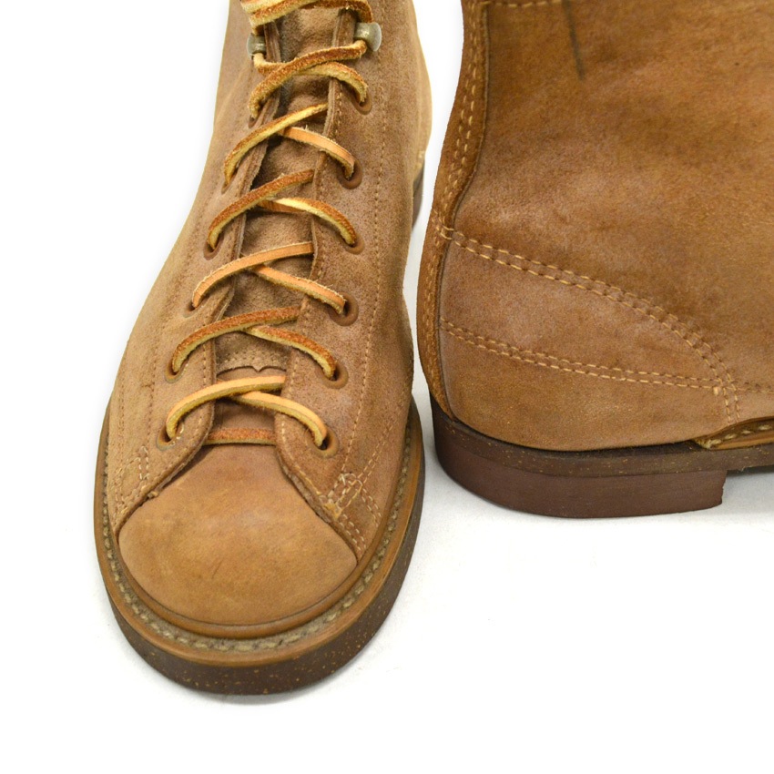 Circa 1950's OLD MONKEY BOOTS CORK SOLE MINT ... 71/2 | 確認用 SHOES SOLD ...
