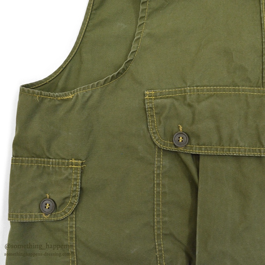 1960's L.L.BEAN FISHING VEST HALF MOON POCKET ... | 確認用 TOPS SOLD ...