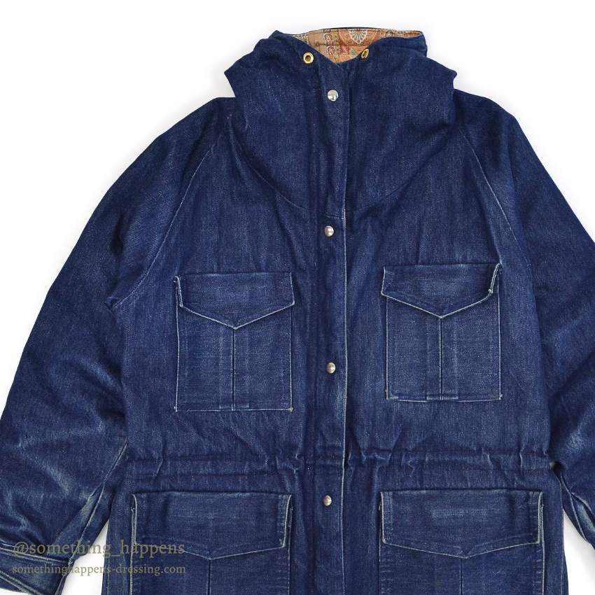 1970's~ OLD DENIM MOUNTAIN PARKA ... | 確認用 JACKET SOLD | | SomethingHappens