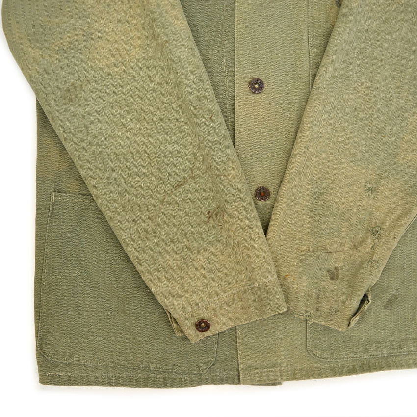 1940's U.S.M.C. P-41 HBT JACKET BLEACH CAMO ... Fits like 36 | 確認用 ...