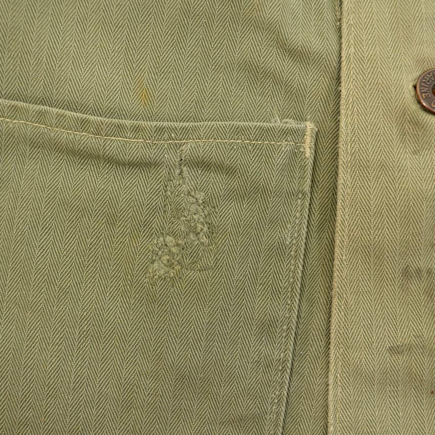 1940's U.S.M.C. P-41 HBT JACKET BLEACH CAMO ... Fits like 36 | 確認用 ...