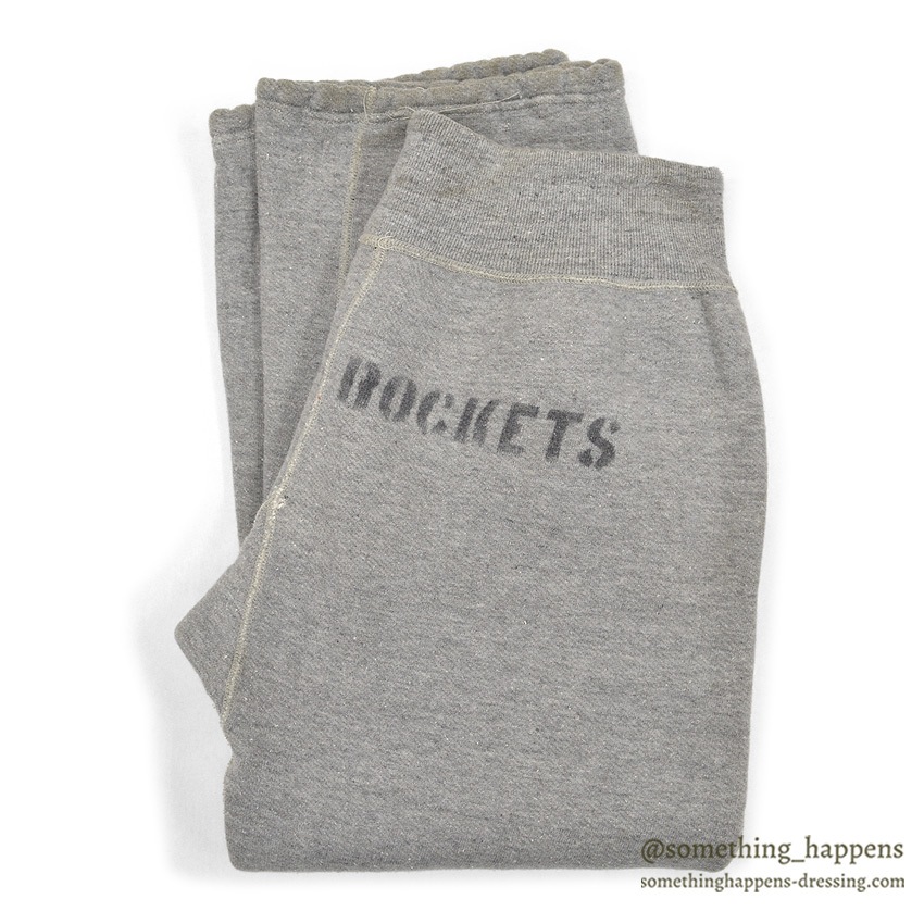 1940's CHICAGO ROCKETS STENCIL SWEAT PANTS / SHORT LENGTH ... | 確認用 ...