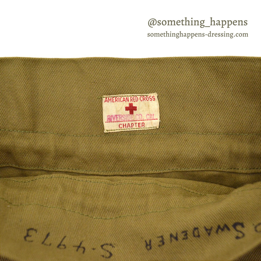 1940's AMERICAN RED CROSS WW2 COTTON TWILL DITTY BAG ... | 確認用 ...