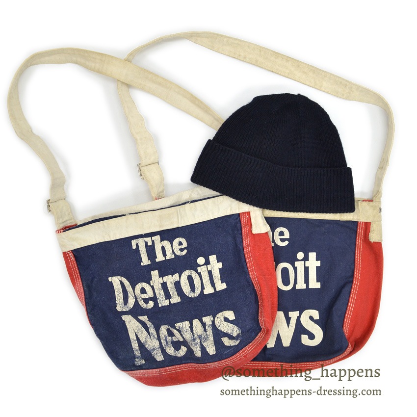 1960's～ The Detroit News NEWS PAPER BAG 1 ... SMALL | 確認用 ACCESSORIES ...