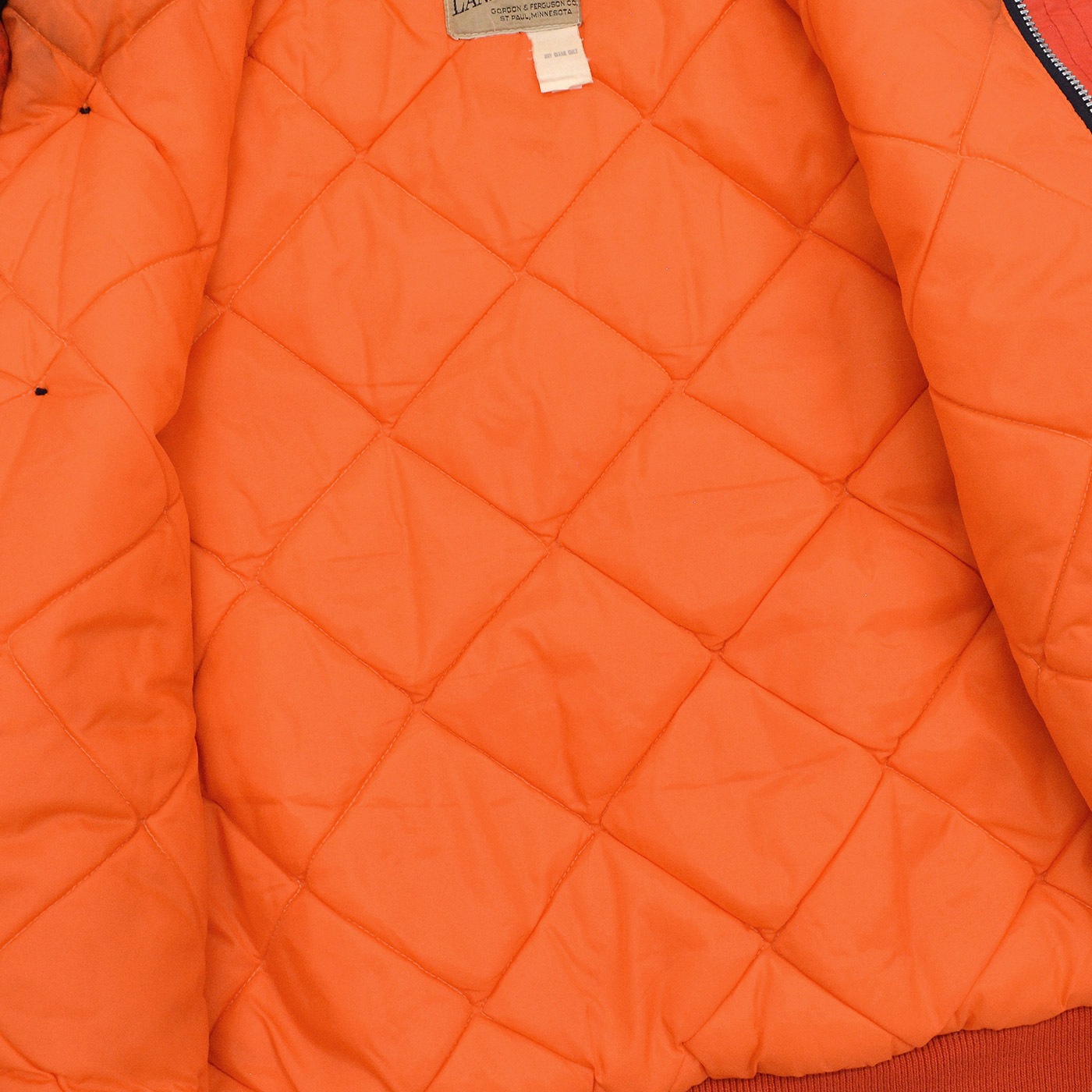 1960's LAND-N-LAKE TYPE N-2B FLIGHT JACKET / ORANGE ... | 確認用 JACKET ...