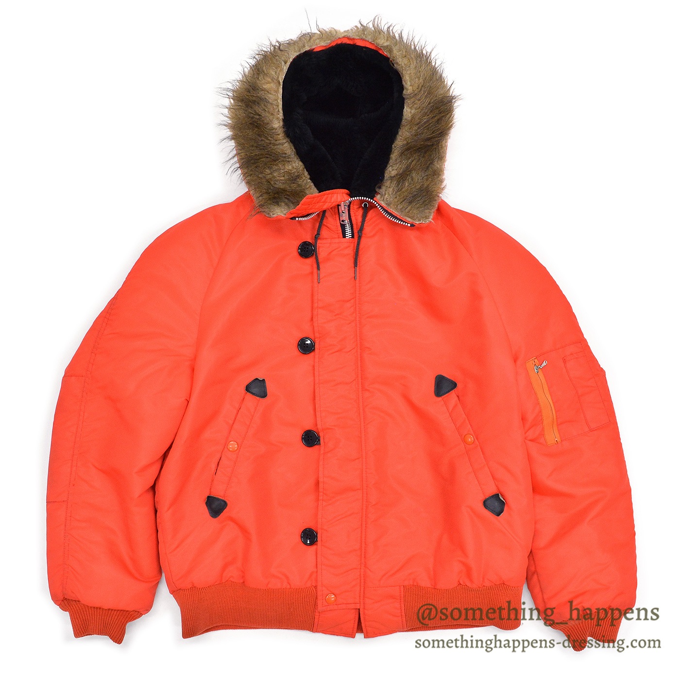 1960's LAND-N-LAKE TYPE N-2B FLIGHT JACKET / ORANGE ... | JACKETS ...