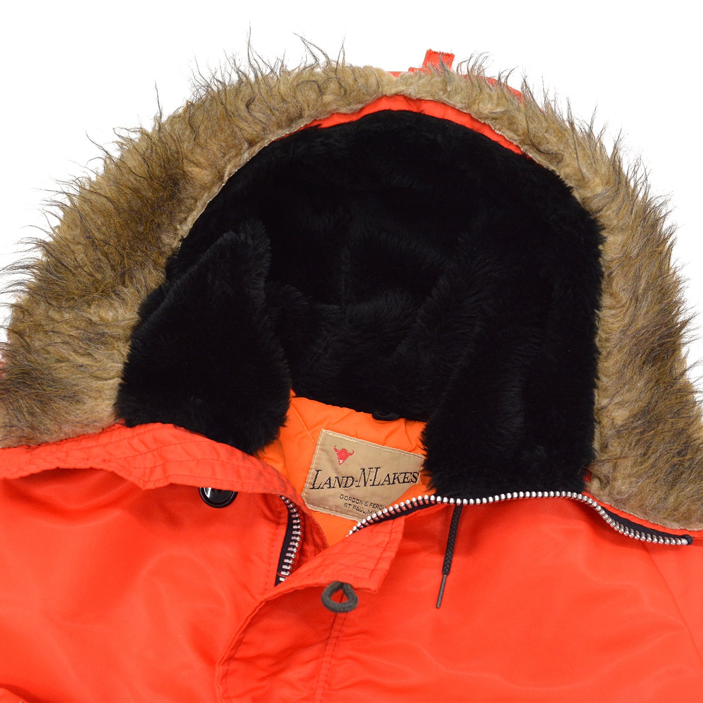 1960's LAND-N-LAKE TYPE N-2B FLIGHT JACKET / ORANGE ... | JACKETS ...