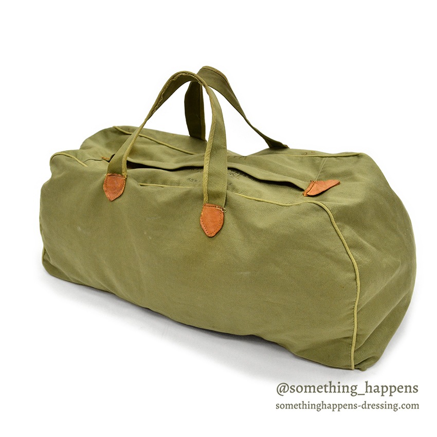 1940's WW2 HAND DRAWING SIGNATURE COTTON BAG ... | 確認用 ACCESSORIES SOLD ...