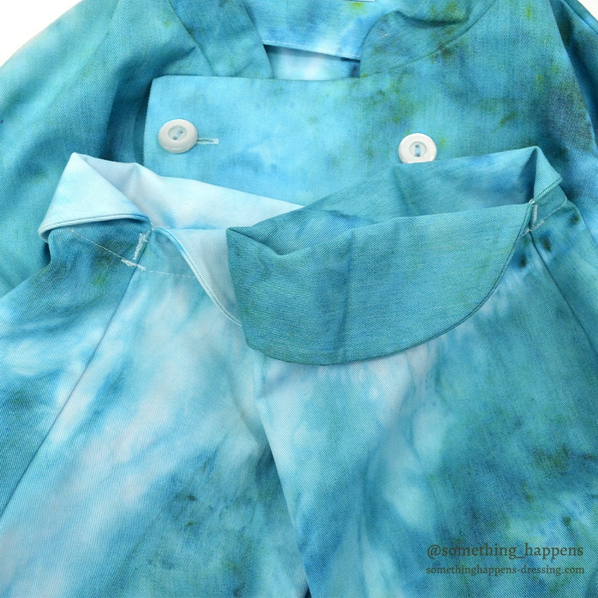 RED THE UNIFORM TAILOR TIE DYE CHEF JACKET ... L | 確認用 JACKET SOLD ...