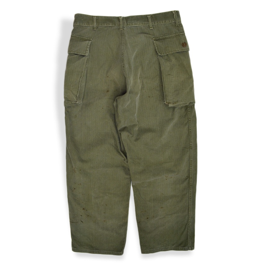1940's U.S.ARMY WW2 M-43 HBT PANTS ... W32 L33 | SOLD | | SomethingHappens