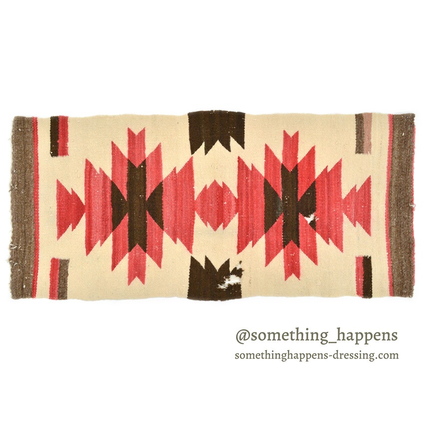 c.1940's NAVAJO RUG DIAMONDS PATTERN ... 94cm×42cm | Home Decor,SOLD ...