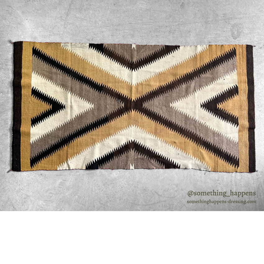 NAVAJO RUG SERRATED X LIGHTNING PATTERN ... 155cm/83cm | Home Decor ...