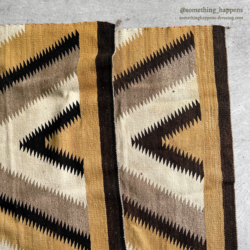 NAVAJO RUG SERRATED X LIGHTNING PATTERN ... 155cm/83cm | Home Decor ...