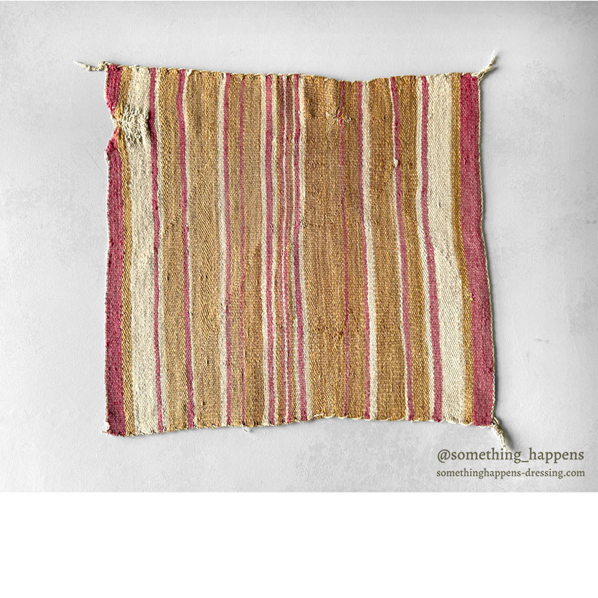 c.1930's NAVAJO RUG PINK STRIPE SINGLE SADDLE BLANKET RARE COLOR ...