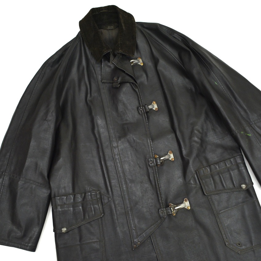 40's MIDWESTERN MANUFACTURING Co. FIREMAN'S BUNKER COAT ... | JACKETS ...