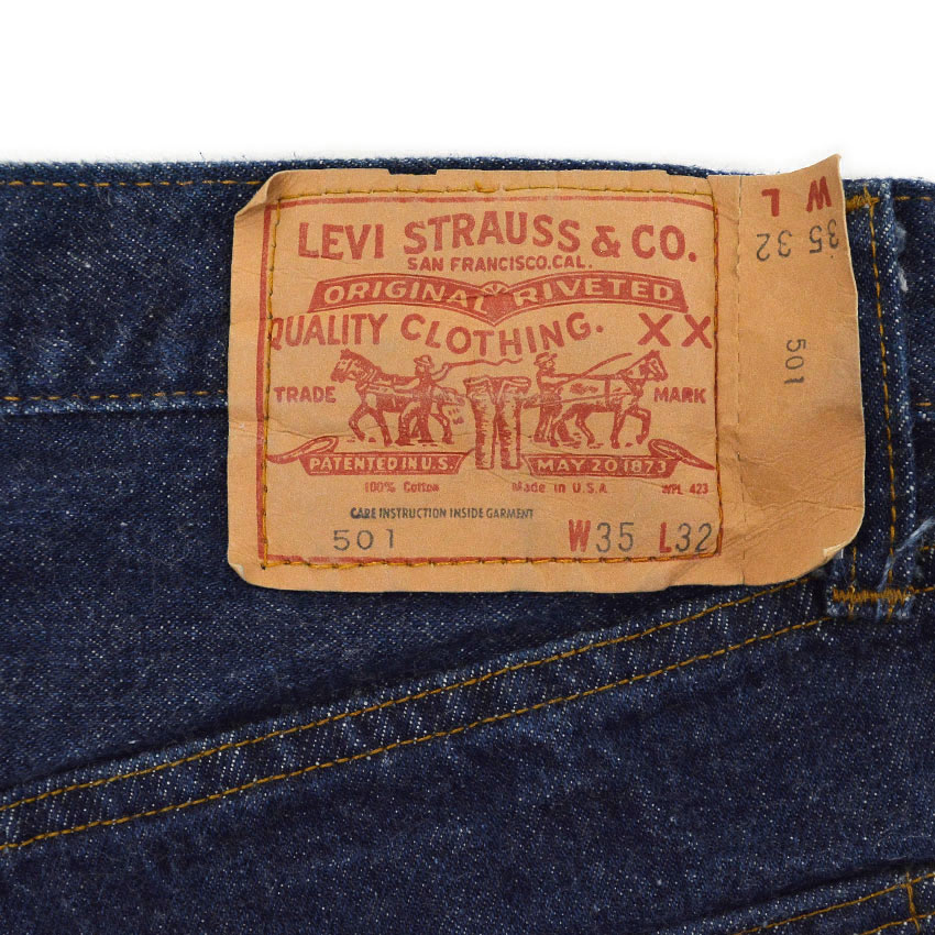 1970's Levi's 501 66前期 ... W35 L32 | 確認用 BOTTOMS SOLD | | SomethingHappens