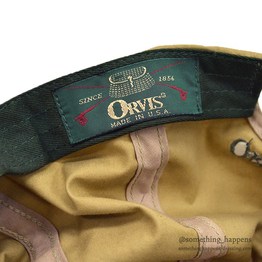 1990's DEADSTOCK ORVIS COTTON CLOTH FISHING CAP ... | 確認用 ACCESSORIES ...