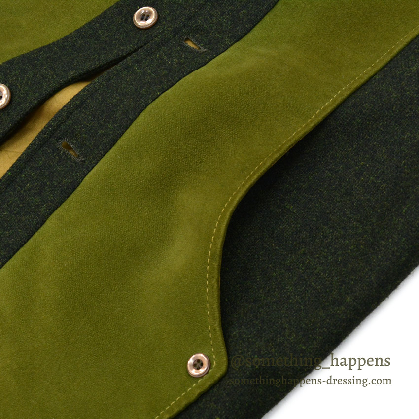 1950's～ PENDLETON UNUSUAL FOREST GREEN WOOL JACKET ... Fits like 36 ...