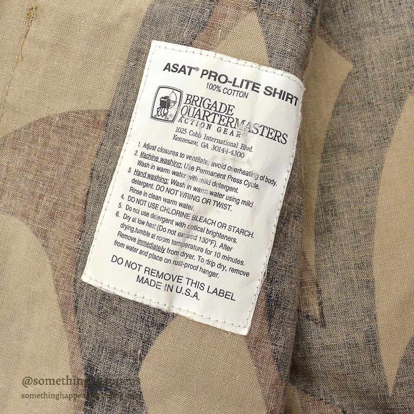 ~1990's ASAT CAMO PRO-LITE SHIRT JACKET ... LARGE | 確認用 JACKET SOLD ...