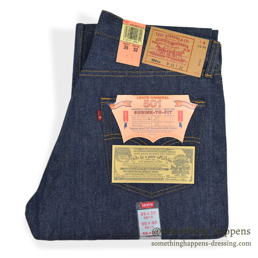DEADSTOCK Levi's 501 DENIM PANTS USA製 ... W35/L32 | 確認用 BOTTOMS SOLD | | SomethingHappens