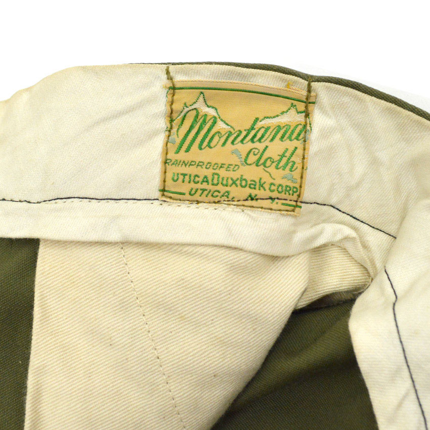 ～50's UTICA Duxbak CORP ' Montana Cloth ' HUNTER PANTS ... W31 | 確認用 ...