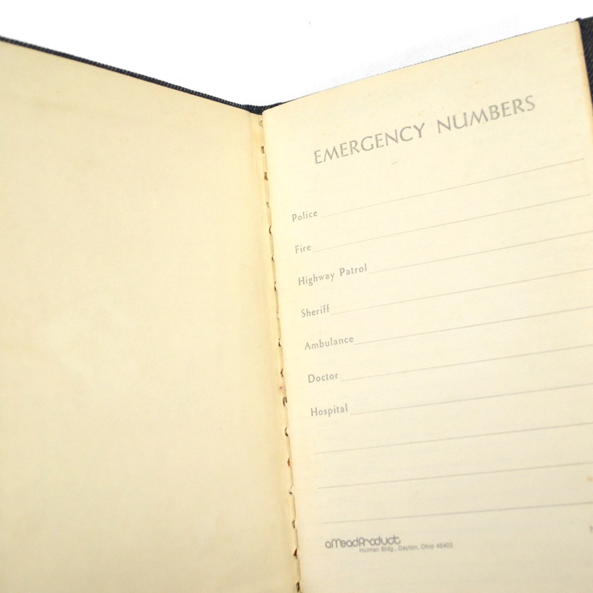 70's Deadstock Levi's Advertising Phone Book ... | Home Decor,SOLD ...