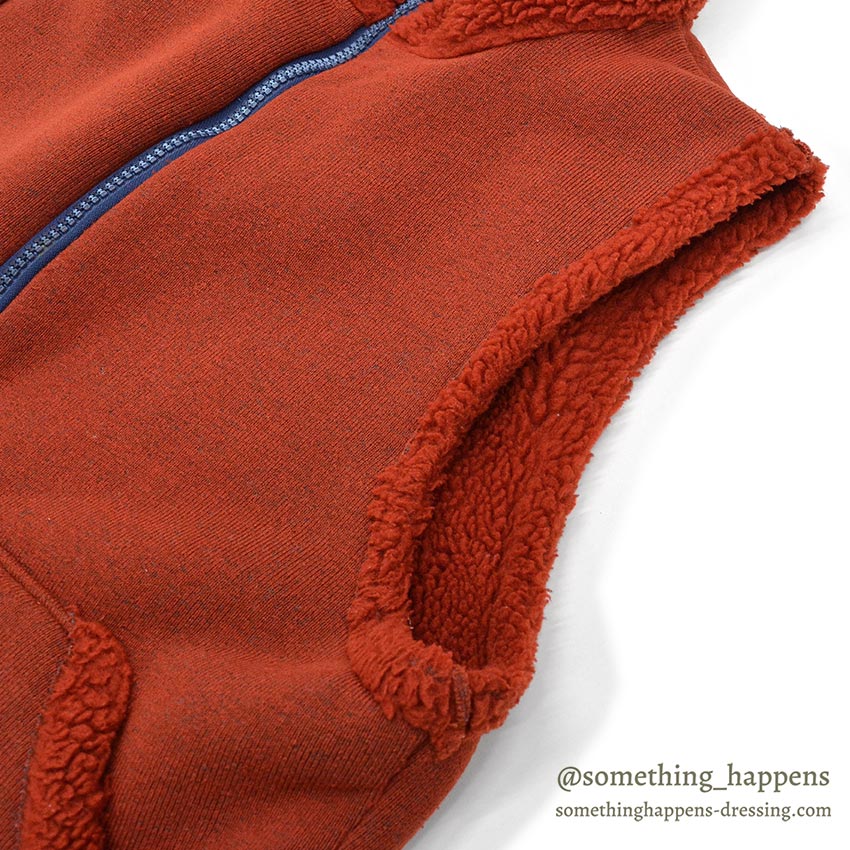 ~1980's YAK WEAR SEATTLE RED PILE VEST ... XL | 確認用 TOPS SOLD ...